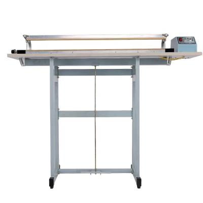 China SF-800 Foot Pedal Heat Sealer 800mm 850W Iron Construction for Bags Packaging for sale