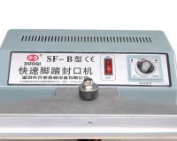 China DUOQI SF-400 Iron Foot Pedal Heat Sealer 400mm 450W Semi-Automatic Bag Sealing Machine for sale