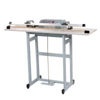 China DUOQI SF-800 Iron Foot Pedal Heat Sealer 800mm 850W Semi-Automatic Bag Sealing Machine for sale