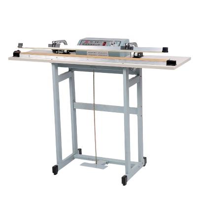 China DUOQI SF-800 Iron Foot Pedal Heat Sealer 800mm 850W Semi-Automatic Bag Sealing Machine for sale
