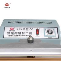 China DUOQI SF-300 Electric Foot Pedal Heat Sealer 710mm Iron Bag Sealing Machine for sale