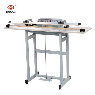 China DUOQI SF-1000 Iron Foot Pedal Heat Sealer 1000W 110V 220V Semi-Automatic Bag Sealing Machine for sale