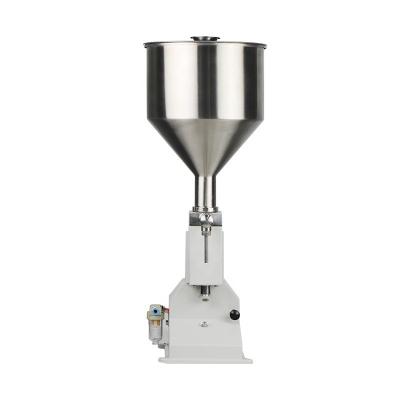 China Pneumatic Pedal Paste Liquid Filling Machine A02 2-50ml 20-30times/min No Power for sale
