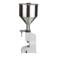 China Pneumatic Pedal Paste Liquid Filling Machine A02 2-50ml 20-30times/min No Power for sale