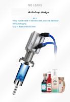 China 40L DUOQI G1WTD HM Thick Paste and Liquid Durable Mixer with Heater Hopper Adjust Filling Machine for sale