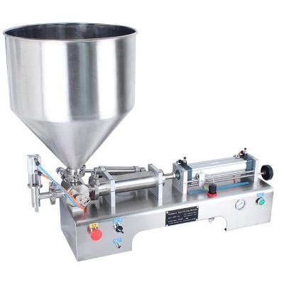 China Semi Automatic Paste and Liquid Filling Machine 30L Capacity 110V 220V G1WTD-50-500ML for sale