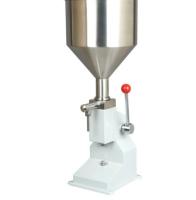 China Manual Paste Liquid Filling Machine 2-50ml A-03 for Honey Toothpaste Shampoo for sale