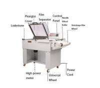 China DUOQI FM5540 2 in 1 Shrink Sealer Hand Wrapper 550x400mm 220V for Retail Packaging for sale
