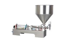 China Industrial Pneumatic Liquid Paste Filling Machine 220V 20W with ≤1% Precision for 100-5000ml Containers for sale