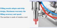 China G2WTD Intelligent 2-Head Liquid Filling Machine | 1000×410×880mm | ≤1% Precision for Honey & Juice for sale