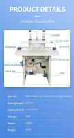 China DUOQI Pneumatic Pedal Sealer 120mm Water Tank Cooling for Medical Gown for sale