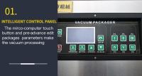 China DUOQI DQVC-260PD Single Chamber Vacuum Packaging Machine 580x420x570mm 370W for sale