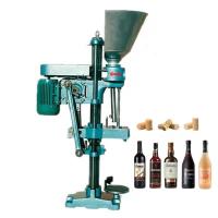 China Semi-Automatic DUOQI ZRTY-1F Wine Cork Capping Machine 220V 800-1200 Bottles per Hour for sale
