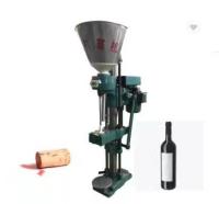China Semi-Automatic DUOQI ZRTY-1F Wine Cork Capping Machine 220V 800-1200 Bottles per Hour for sale