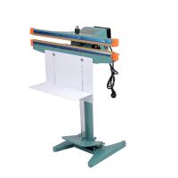 China Aluminum Frame Foot Pedal Sealing Machine PFS-650x2 2000W 650mm Sealing Length for Food Industry for sale