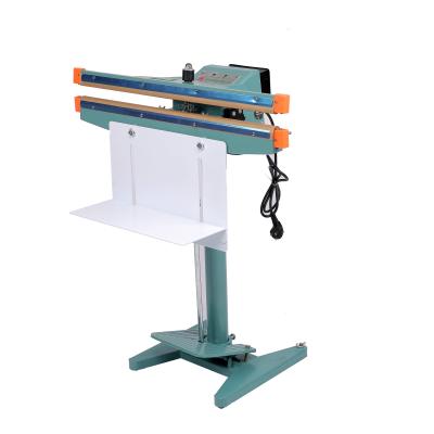 China Aluminum Frame Foot Pedal Sealing Machine PFS-650x2 2000W 650mm Sealing Length for Food Industry for sale