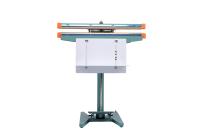 China Aluminum Frame Foot Pedal Sealing Machine PFS-650x2 2000W 650mm Sealing Length for Food Industry for sale