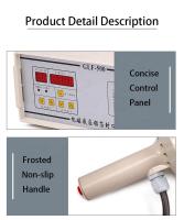 China DUOQI GLF-500 Portable Plastic Aluminum Foil Sealer 500W Induction Bottle Cup Sealing Machine 20-100mm for sale