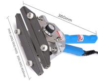 China DUOQI FKR-200I Manual Hand Clamp Sealing Machine 200mm 550W Portable Impulse Sealer 110V for sale