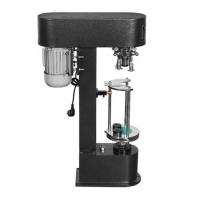 China Manual Round Bottle Screw Capping Machine 370W 600-1600 Bottles per Hour for Metal Caps for sale
