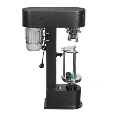 China Manual Round Bottle Screw Capping Machine 370W 600-1600 Bottles per Hour for Metal Caps for sale