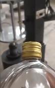 China Manual Round Bottle Screw Capping Machine 370W 600-1600 Bottles per Hour for Metal Caps for sale