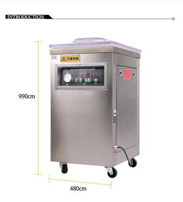 China DUOQI DZ-400 Single Chamber Vacuum Packing Machine 440x420mm Chamber 900W Motor for sale