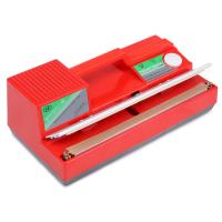 China SF-270 Red Manual Plastic Hand Press Sealer 27cm 220V 300W Portable Heat Sealing Machine for sale