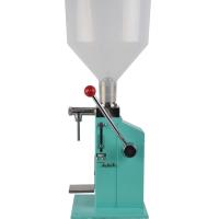 China Manual Paste Liquid Filling Machine 2-50ml 10kg Hopper Stainless Steel for Honey Juice for sale