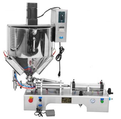 China Medical Semi Automatic Filling Machine for Cream Jelly Honey 100ml Capacity for sale