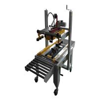 China Electric Carton Taping Machine 180W 220V with 1000 Cases/Hour Capacity for Packaging Industry for sale