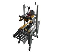 China FXJ-6050 Carton Sealing Machine 180W Automatic Box Taper with 1000 Cases/Hour Capacity and 500×600mm Max Sealing Size for sale