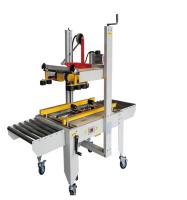 China Semi-Automatic Carton Sealer Machine 220V/50HZ with 1000 Cases/Hour Capacity and 500×500mm Sealing Size for sale