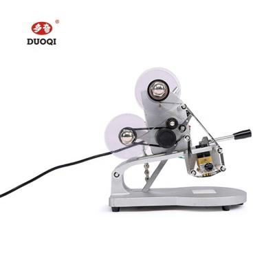 China Manual Driven Expiry Date Coding Machine DY-8 110V 220V for Canned Food Packaging for sale