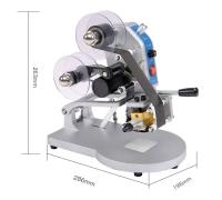 China DY-8 Manual Date Coding Machine 60W 110V Portable High Precision Printer for Labels for sale
