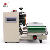 China DUOQI FR-770 Electric Shrink Sleeve Seaming Machine 500W 0-30m/min Continuous Sealer for sale