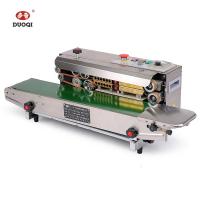 China DUOQI FR-770SS Stainless Steel Heat Sealing Machine 500W 0-24m/min for Packaging Film for sale