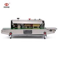 China DUOQI FR-770SS Stainless Steel Heat Sealing Machine 500W 0-24m/min for Packaging Film for sale
