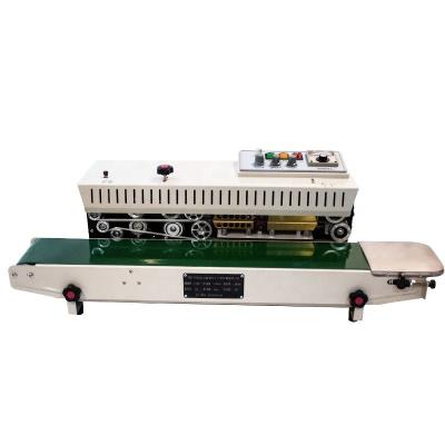China DUOQI FR-980 Automatic Plastic Bag Shrink Sleeve Seaming Machine with Ink-Wheel Printing, 500W 220V, 0-30m/min Speed for sale