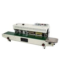 China DUOQI FR-980 Automatic Plastic Bag Shrink Sleeve Seaming Machine with Ink-Wheel Printing, 500W 220V, 0-30m/min Speed for sale