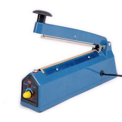 China Portable Hand Sealing Packing Machine Plastic Bag Impulse Heat Sealer 300W 200mm for sale
