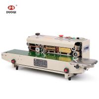 China DUOQI FR-770 220V Continuous Sealing Machine for Aluminum Foil Bags - 500W Power, 0-25m/min Speed, 300℃ Temperature Range for sale