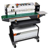China DUOQI LF1080 Portable Plastic Bag Sealing Machine 875W Power with 0-12 m/min Speed and 6-12 mm Sealing Width for sale