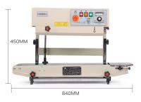 China DUOQI FR-770 Electric Continuous Band Sealer 500W 0-30m/min for Plastic Bag Shrink Sleeve Packaging for sale