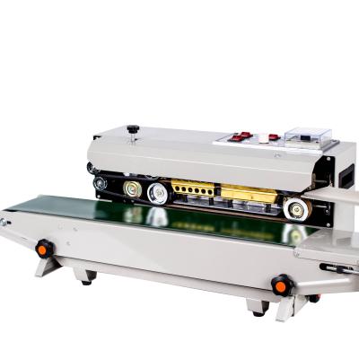 China FR-900 3kg Capacity Aluminum Foil Plastic Paper Bag Sealing Machine with 500W Power and 0-300℃ Temperature Control for sale