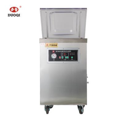 China DUOQI DZ-500 Single Chamber Vacuum Sealer with 520×520×100mm Chamber and 900W Motor for Industrial Packaging for sale