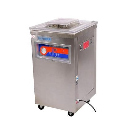 China ZF-400D Stainless Steel Food Vacuum Sealer 900W Motor 400mm Chamber Industrial Packaging Machine for sale