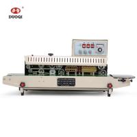 China FR-980 Ink Coder Printer with 500W Heat Band Sealer for Plastic Bags - 0-30m/min Sealing Speed for sale