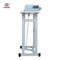 China DUOQI SFTD-600 220V 750W Iron Foot Pedal Heat Sealer Bag Sealing Machine with Knife for sale
