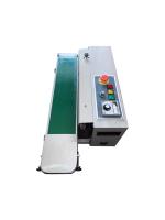 China FR-900 Automatic Band Sealer Machine with Dry-Ink Printing 220V 500W 0-25m/min Sealing Speed for Industrial Packaging for sale
